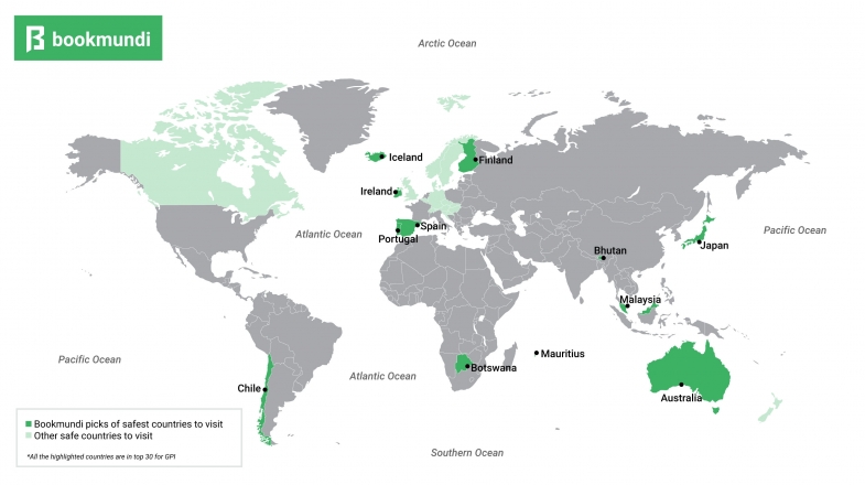 The World’s 12 Safest Countries to Visit in 2024 Bookmundi